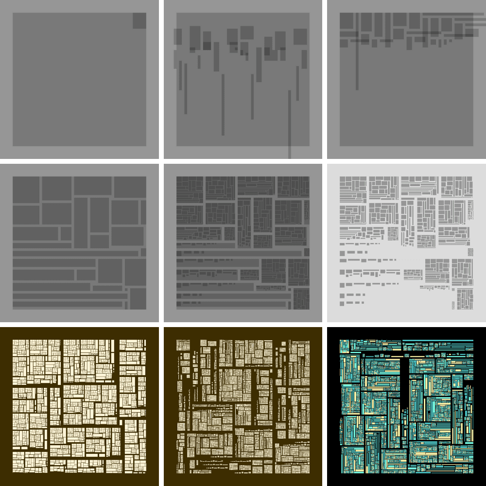 Recursion Development in Images